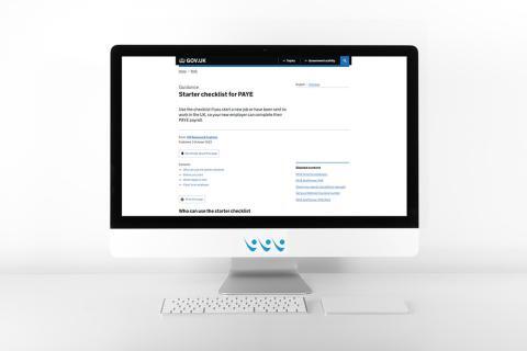 Starter checklist form now online